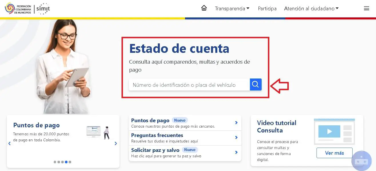 Consultar SIMIT por placa o cédula: Comparendos y multas
